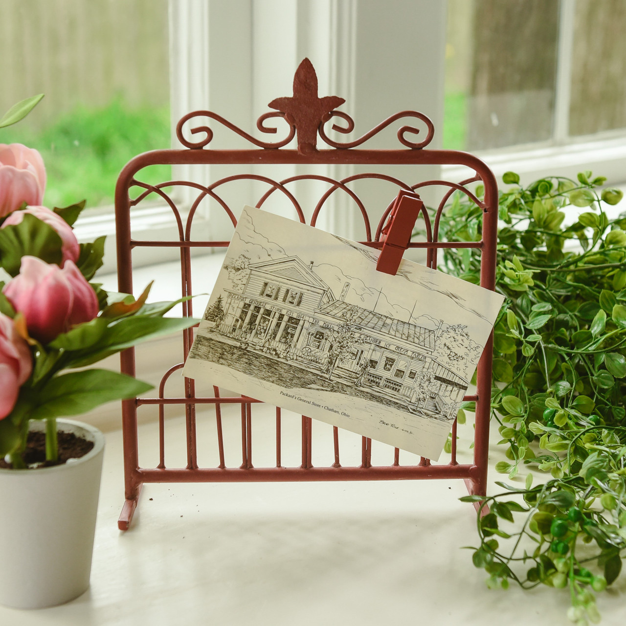 10" RED TABLETOP GATE - Ragon House