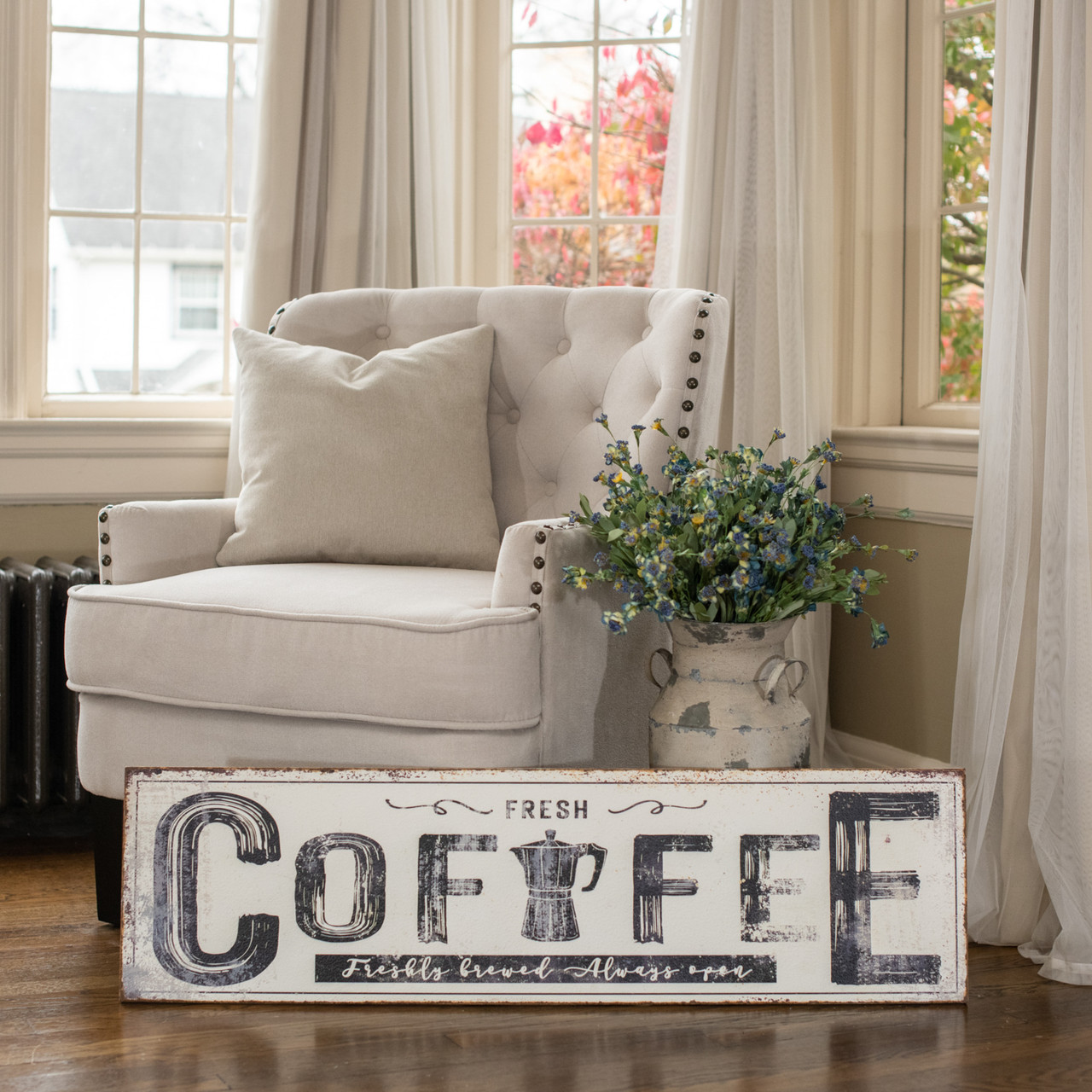 FRESH COFFEE SIGN - Ragon House