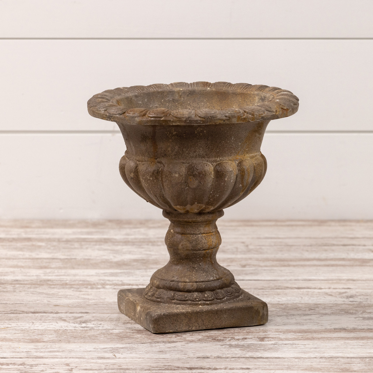 13.75" DISTRESSED PLANTER URN - Ragon House