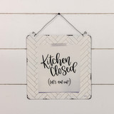 KITCHEN CLOSED SIGN - Ragon House