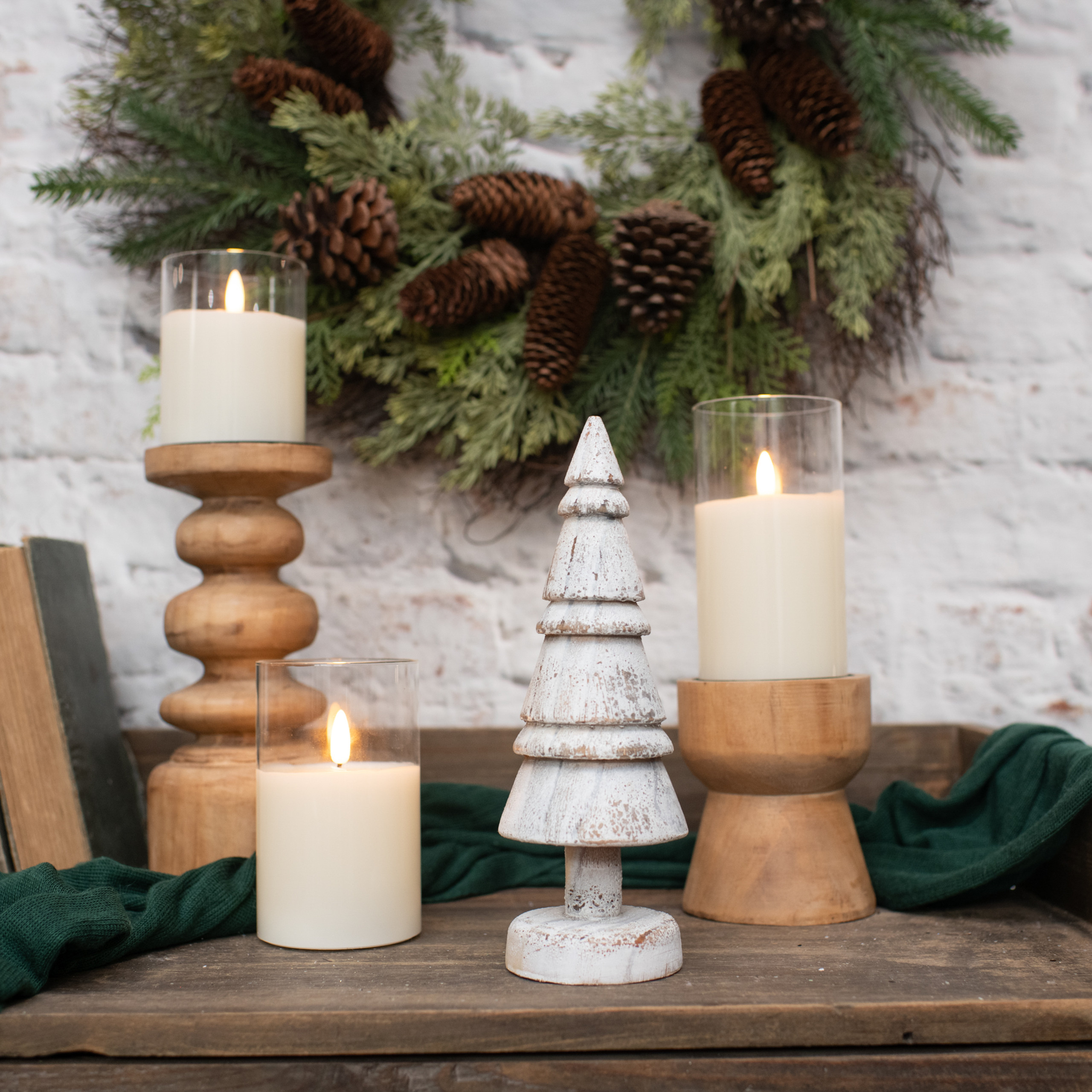 9" WHITE 7 LAYER TREE - Ragon House