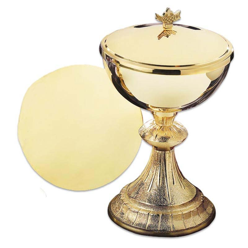 Ciborium with Loaves and Fish Cover - [Wholesale]Christian Brands ...