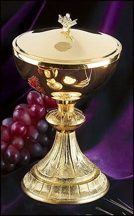 Ciborium with Loaves and Fish Cover - [Wholesale]Christian Brands ...