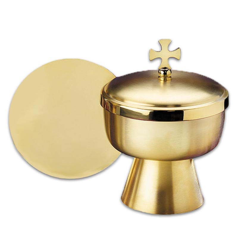 Ciborium with Cross Top (JT527) - [Wholesale]Christian Brands Church Supply