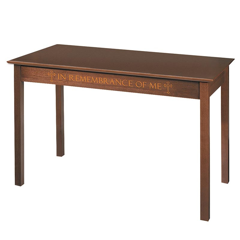 Silk-Screened Communion Table - [Wholesale]Christian Brands Church Supply