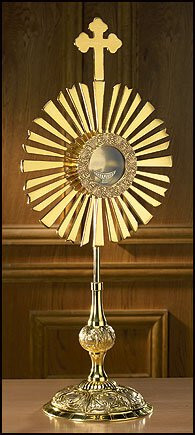 Large Cross Monstrance with Luna - [Wholesale]Christian Brands Church ...