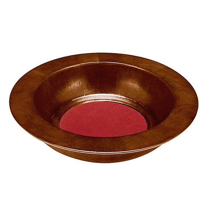 Walnut Stain Wood Offering Plate - [Wholesale]Christian Brands Church ...
