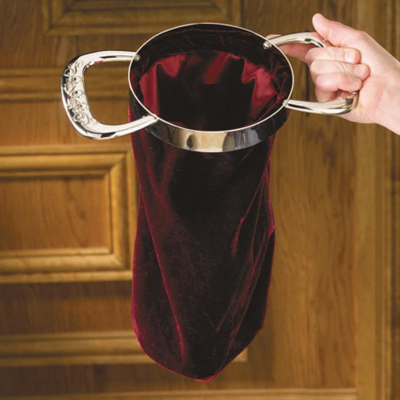 Offering Bag with Sculpted Handles - [Wholesale]Christian Brands Church ...