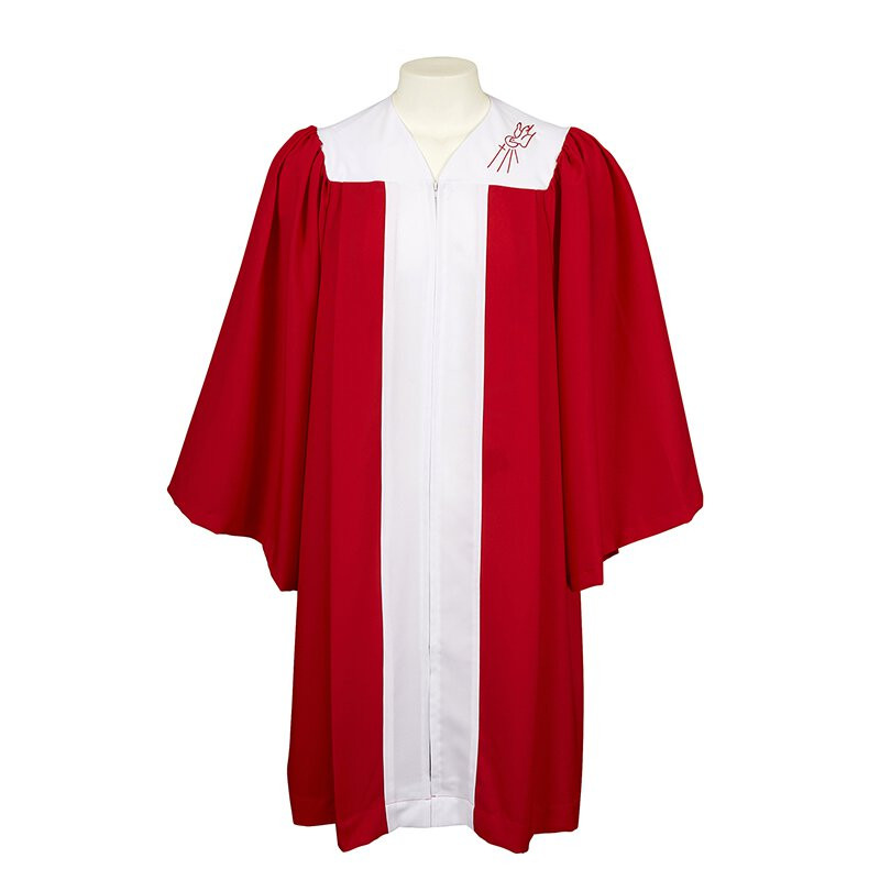 Confirmation Robe with Embroidered Descending Dove - [Wholesale ...