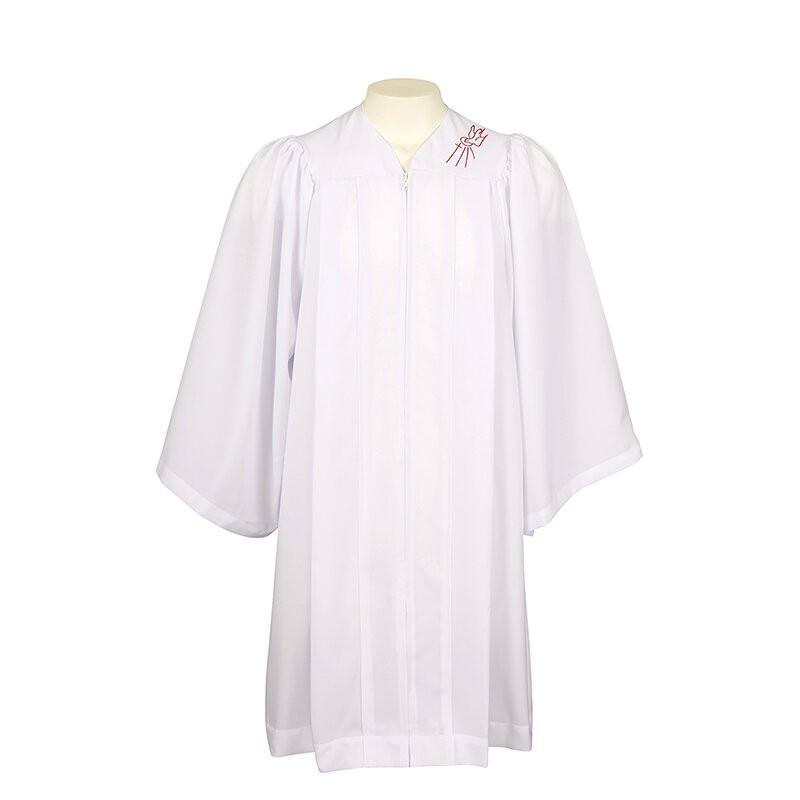 Confirmation Robe with Embroidered Descending Dove - [Wholesale ...