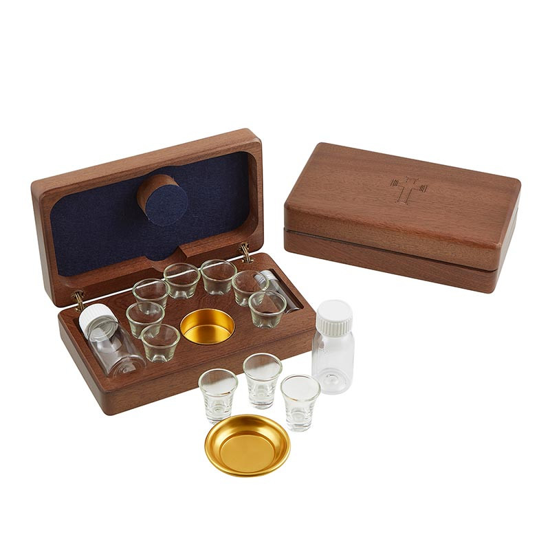 Wood Communion Set - 7 cup - [Wholesale]Christian Brands Church Supply