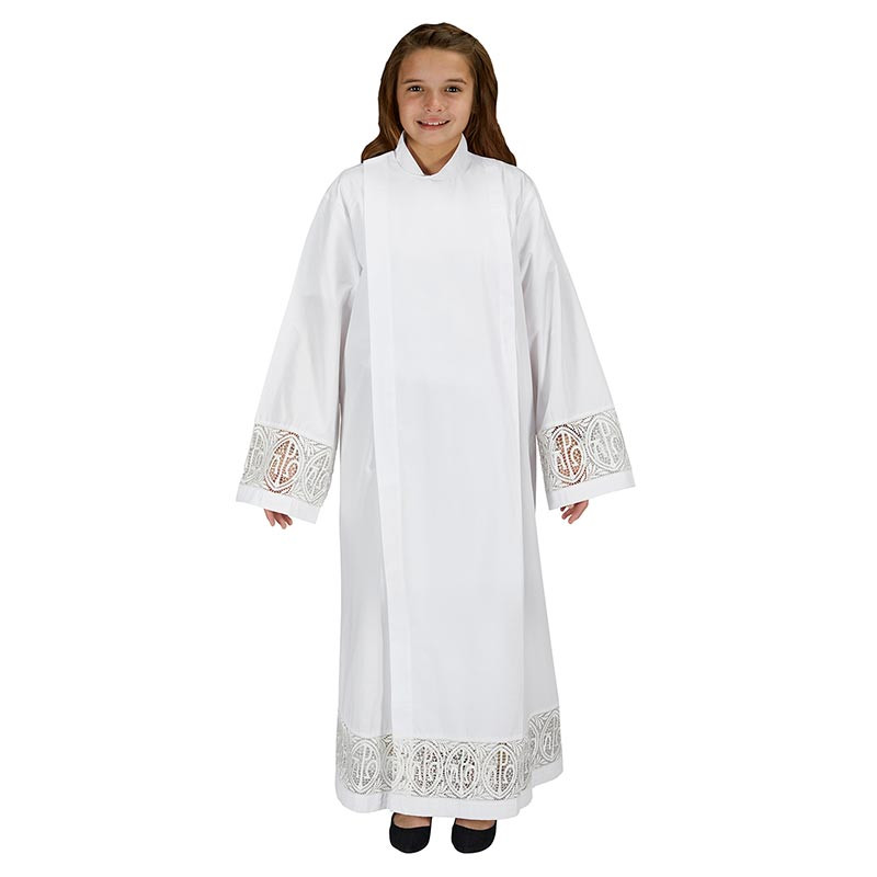 Alpha & Omega Altar Server Front Wrap Alb - [Wholesale]Christian Brands ...