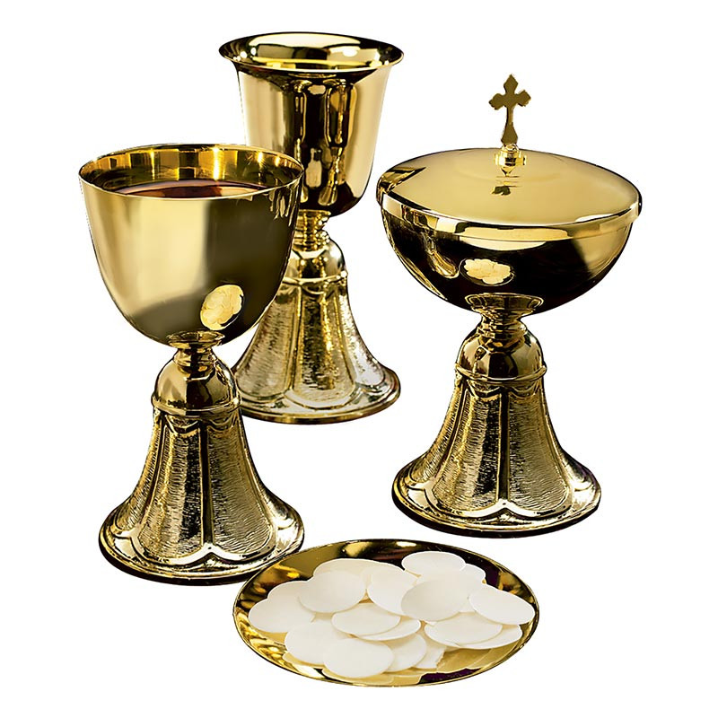 Chalice, Paten, Ciborium, & Common Cup Set - [Wholesale]Christian ...