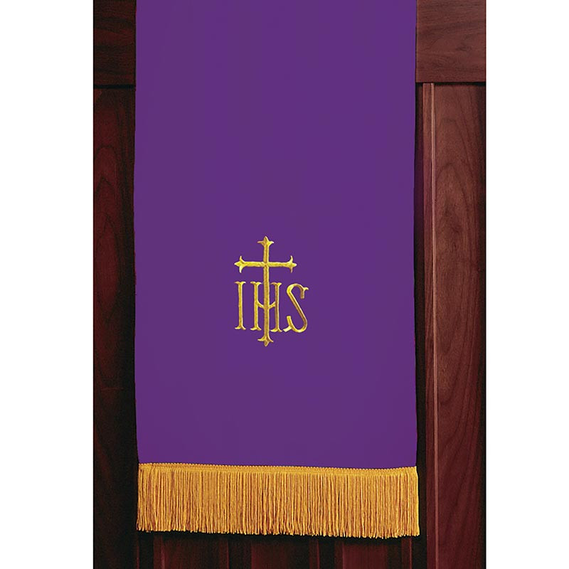 Reversible Pulpit Scarf - Hunter Green/Purple - [Wholesale]Christian ...