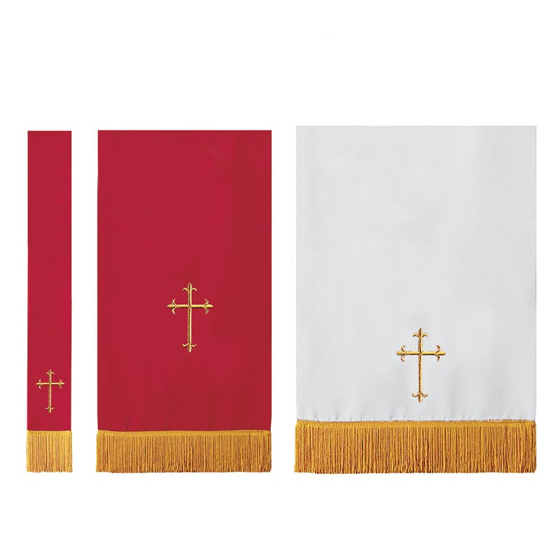 Reversible Parament Red/White Set - [Wholesale]Christian Brands Church ...