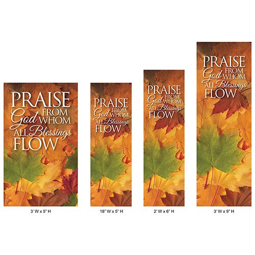 Praise God from Whom All Blessings Flow Banner - [Wholesale]Christian ...