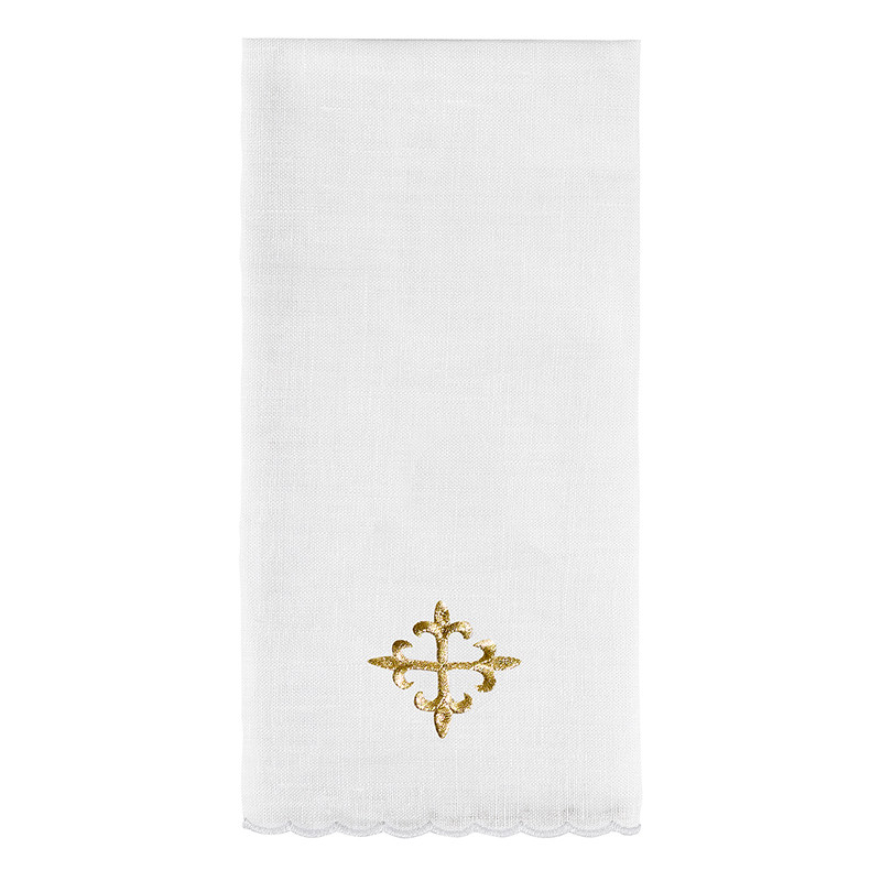 Embroidered Cotton Fleur-de-Lis Altar Linen Gift Set - [Wholesale ...