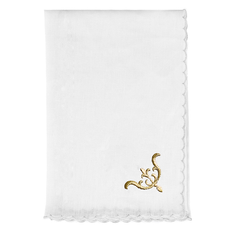 Embroidered Cotton Fleur-de-Lis Altar Linen Gift Set - [Wholesale ...
