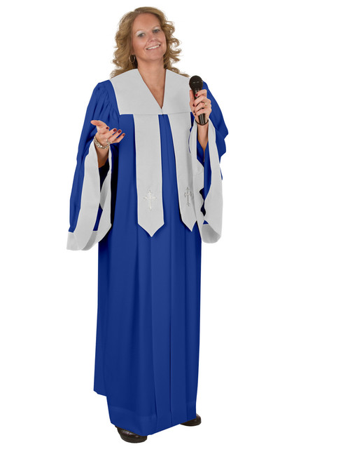 Custom Crescendo Choir Gown - [Wholesale]Christian Brands Church Supply