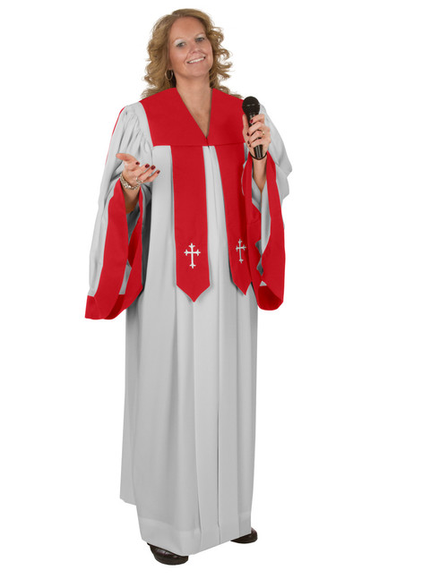 Custom Crescendo Choir Gown - [Wholesale]Christian Brands Church Supply