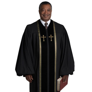 RT Wesley Pulpit Robe - [Wholesale]Christian Brands Church Supply