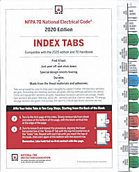 NFPA 70 National Electrical Code 2020 Tabs - PSI Online Store