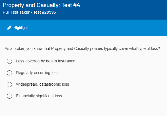 Property and Casualty Insurance Exam Bundle - PSI Test Prep - 1150+ Items
