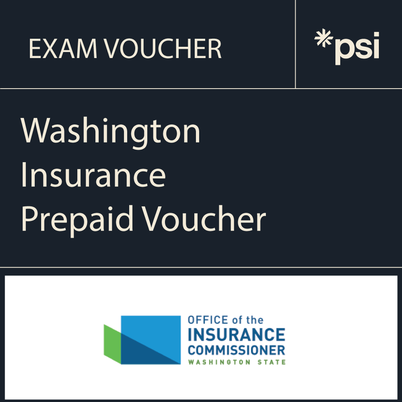 WI Insurance Prepaid Exam Vouchers - PSI Online Store