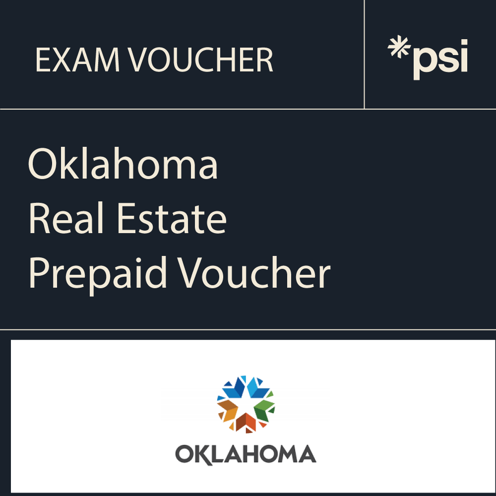 OK Real Estate Prepaid Exam Vouchers - PSI Online Store