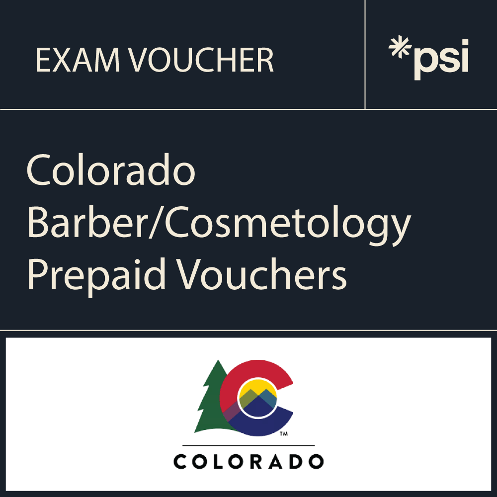 CO Barber & Cosmetology Exam Vouchers