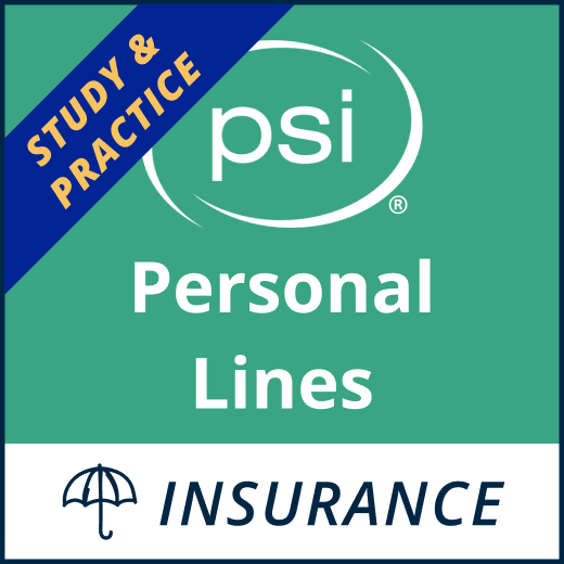 Personal Lines Insurance Exam Bundle - PSI Test Prep - 700+ Items