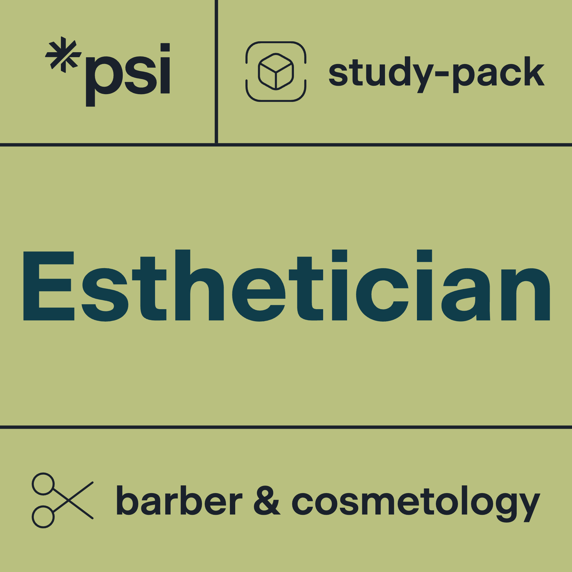 Esthetician Theory Study-Pack - PSI Test Prep - 400+ items - PSI Online ...