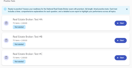 National Real Estate Broker Study & Practice Bundle with 1150+ Sample ...