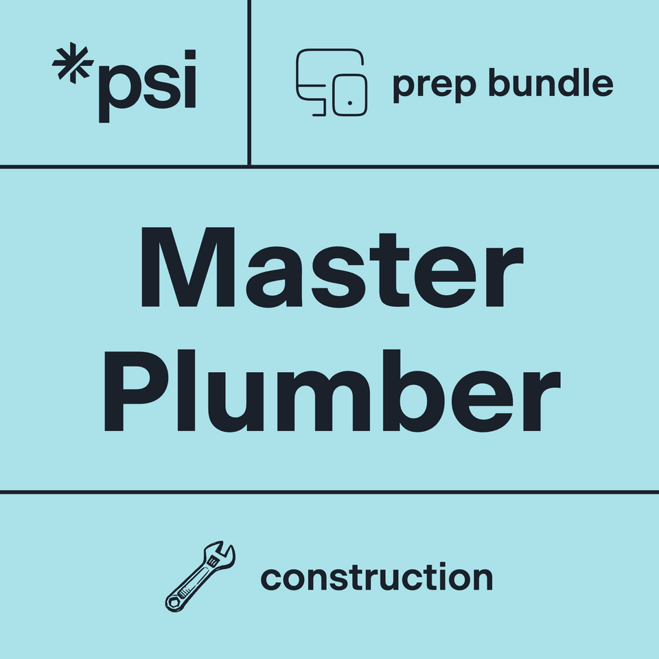 Master Plumber Study & Practice Bundle with 850+ Sample Questions