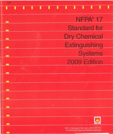 NFPA 17: Standard for Dry Chemical Extinguishing Systems 2009 - PSI ...