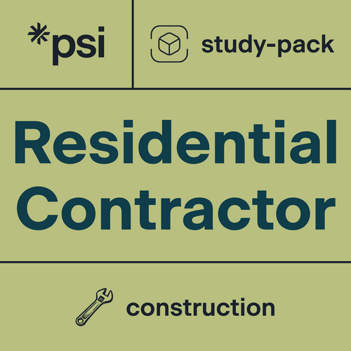 Residential Contractor Test Prep Study-Pack with 420 Sample Questions