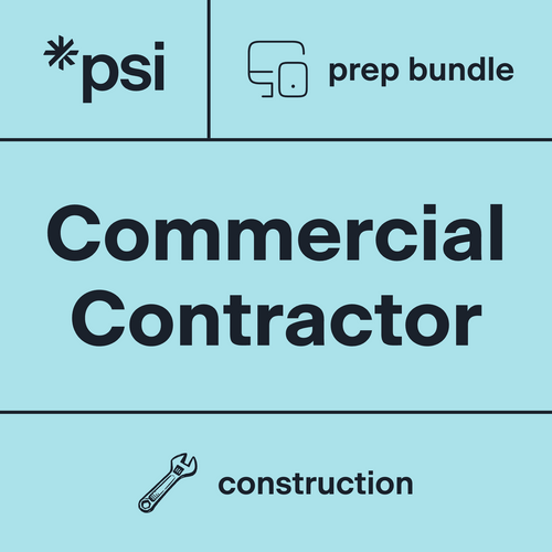 Commercial Contractor Study & Practice Bundle with 950+ Sample Questions