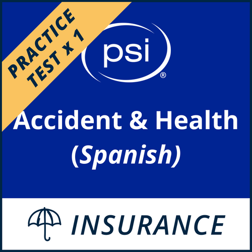 Accident and Health Practice Test (Spanish) x 1 with 70 Total Questions