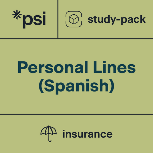 Personal Lines Insurance Test Prep Study-Pack (Spanish) with 430 ...