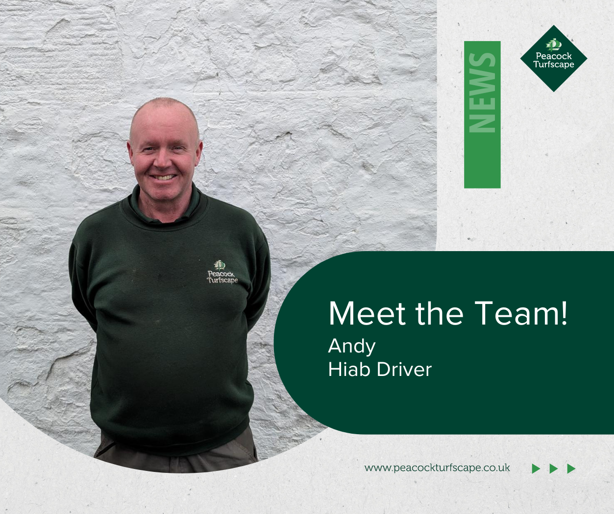 Meet the Team: Andy - Peacock Turfscape