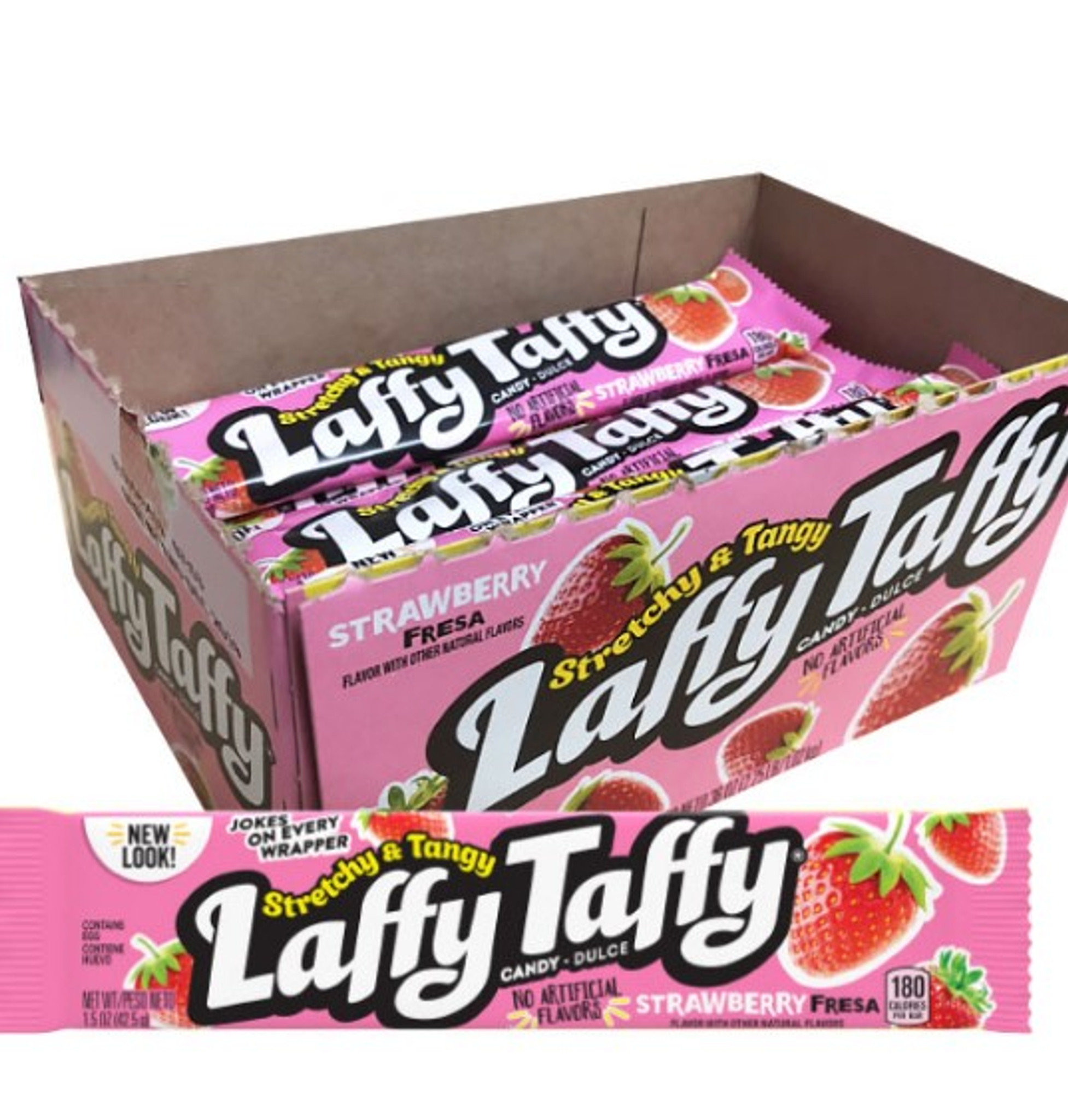 Full Size Laffy Taffy Bar Strawberry The Smiley Barn