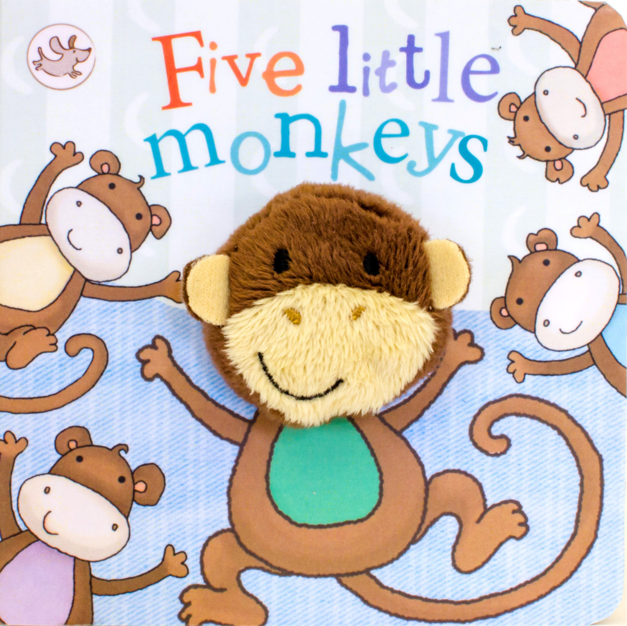Five Little Monkeys Chunky Finger Puppet Book - The Smiley Barn