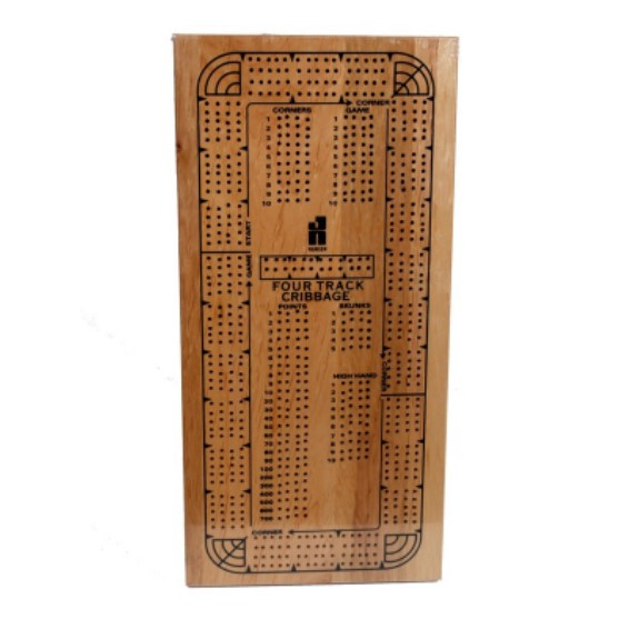 4-Track Continuous Cribbage Board - The Smiley Barn