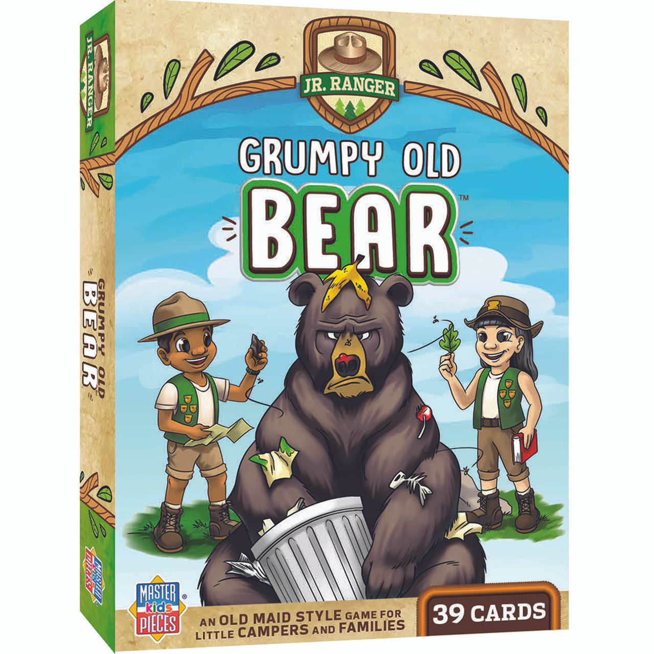 Grumpy Old Bear - National Parks Jr Ranger Games - The Smiley Barn