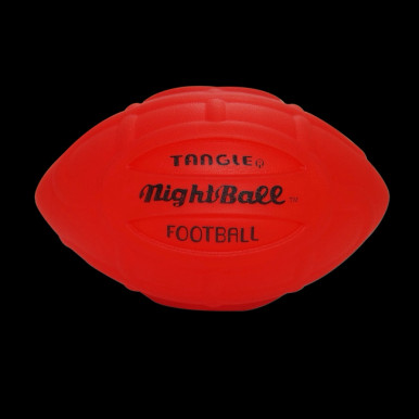Tangle Nightball Football Red - The Smiley Barn