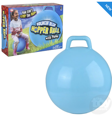 Blue Hopper Ball - The Smiley Barn