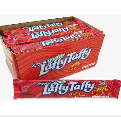 Full Size Laffy Taffy Bar - Cherry - The Smiley Barn