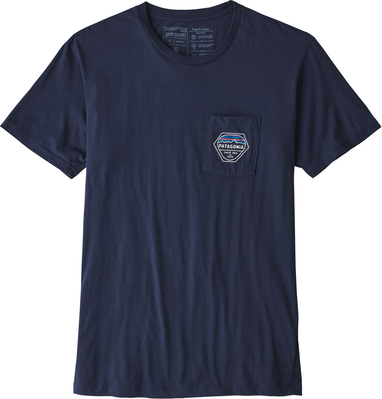 Patagonia Fitz Roy Hex Organic Pocket T-shirt - Men's | MEC