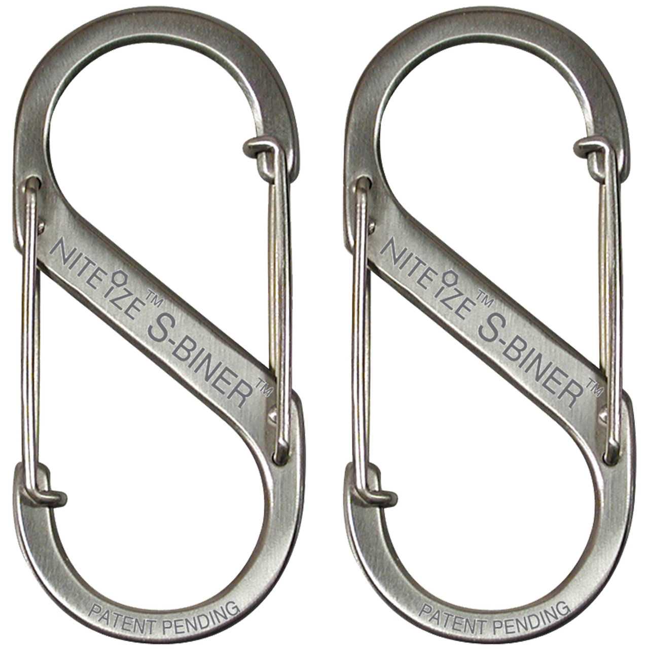 Nite Ize Dual Carabiner Stainless Steel (2 Pack) | MEC