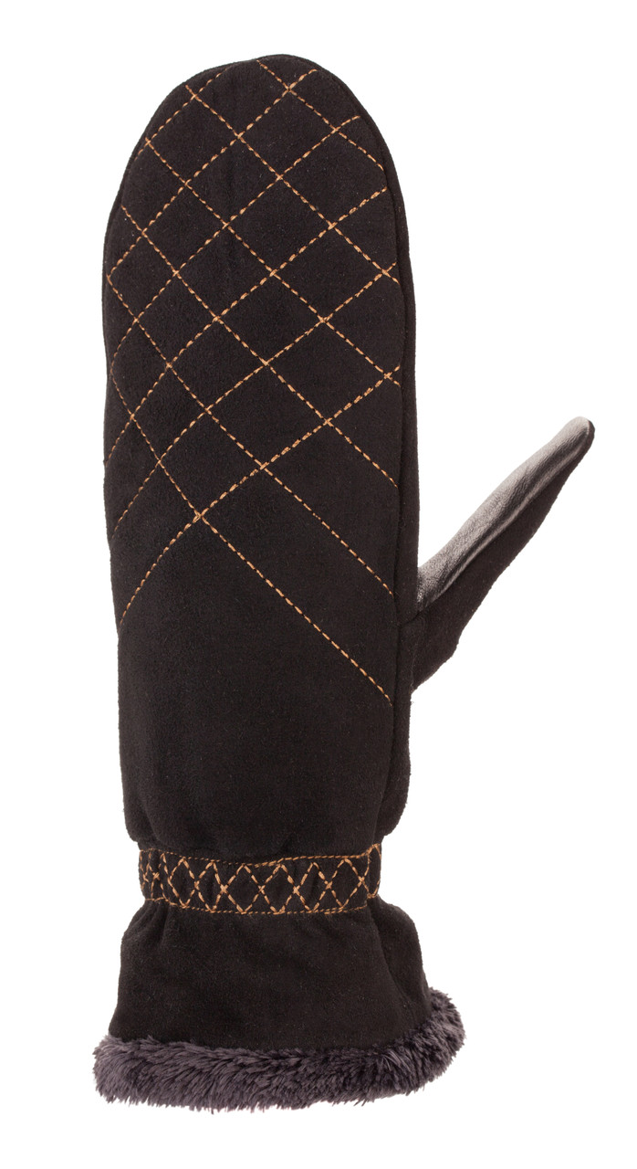 Auclair Diamond Leather Mitts - Women's | MEC